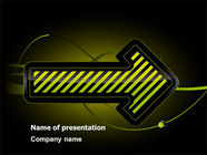 Yellow Pointer - Free Presentation Template for Google Slides and PowerPoint | #07537