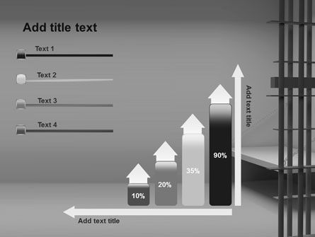Prison Cell PowerPoint Template, Backgrounds | 07771 | PoweredTemplate.com