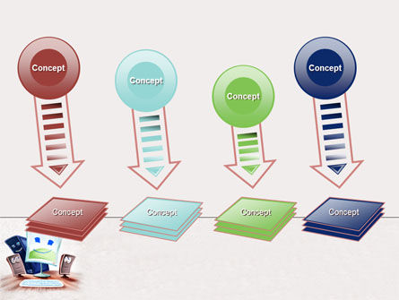 Funny Personal Computer PowerPoint Template, Backgrounds | 07920 ...