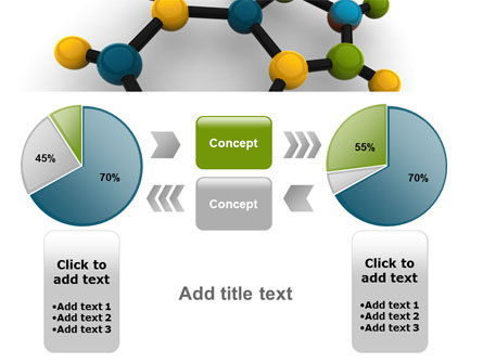 Molecule PowerPoint Template, Backgrounds | 07990 | PoweredTemplate.com