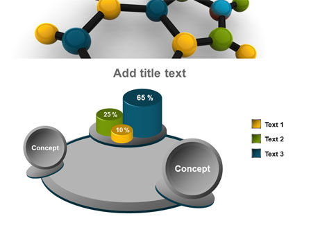 Molecule PowerPoint Template, Backgrounds | 07990 | PoweredTemplate.com