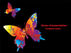 Color Butterfly PowerPoint Template, Backgrounds | 08054 ...