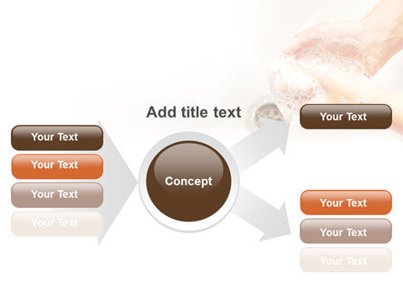 Hand Washing PowerPoint Template, Backgrounds | 08126 | PoweredTemplate.com