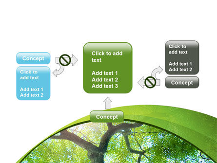 Tree Top PowerPoint Template, Backgrounds | 08163 | PoweredTemplate.com
