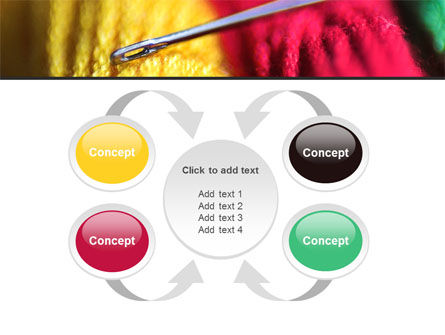 Threads and Needle Free PowerPoint Template, Backgrounds | 08175 ...