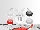 Keyboard Red Line PowerPoint Template, Backgrounds | 08183 ...