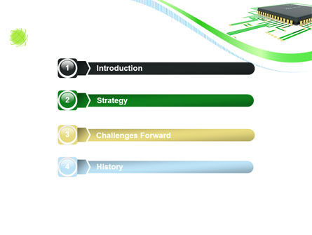 Modèle PowerPoint de puce processeur, Arrière-plans | 08209 ...