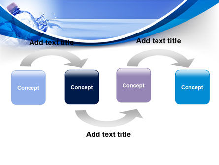 Plastic Bottle PowerPoint Template, Backgrounds | 08237 ...