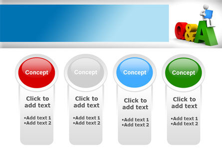 Questions & Answers PowerPoint Template, Backgrounds | 08319 ...