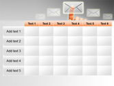 Email Service By PowerPoint Template, Backgrounds | 08375 ...