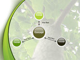 Tree Growth PowerPoint Template, Backgrounds | 08387 | PoweredTemplate.com