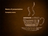 Coffee Break With Various Coffee PowerPoint Template, Backgrounds ...