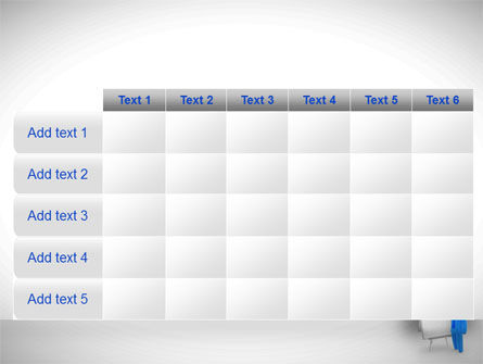 Whiteboard PowerPoint Template, Backgrounds | 08755 | PoweredTemplate.com