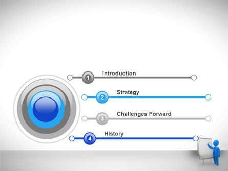 Whiteboard PowerPoint Template, Backgrounds | 08755 | PoweredTemplate.com