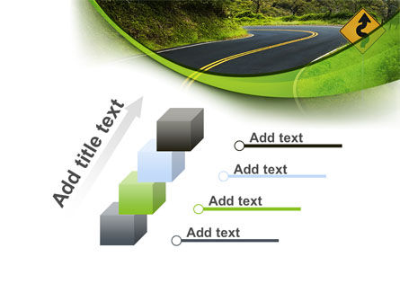 Long And Winding Road PowerPoint Template, Backgrounds | 08761 ...