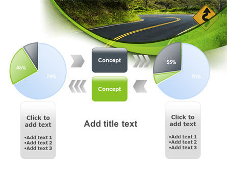 Long And Winding Road PowerPoint Template, Backgrounds | 08761 ...