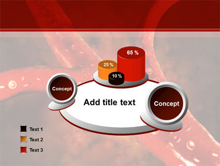 Blood Vessels PowerPoint Template, Backgrounds | 08778 ...