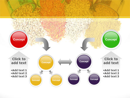 Spices PowerPoint Template, Backgrounds | 08817 | PoweredTemplate.com