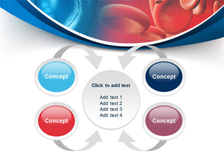 Circulatory System PowerPoint Template, Backgrounds | 08822 ...