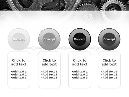 Cog Wheels PowerPoint Template, Backgrounds | 08934 | PoweredTemplate.com