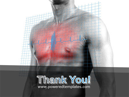Heart Attack PowerPoint Template, Backgrounds | 08936 | PoweredTemplate.com