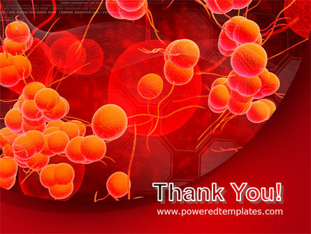 Blood Cells PowerPoint Template, Backgrounds | 08953 | PoweredTemplate.com