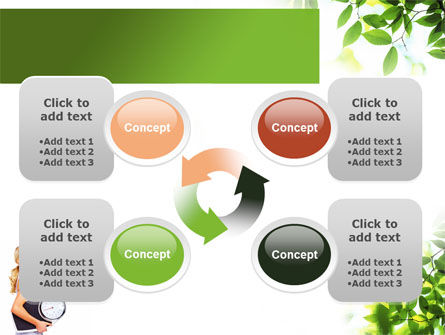 Healthy Lifestyle PowerPoint Template, Backgrounds | 09080 ...