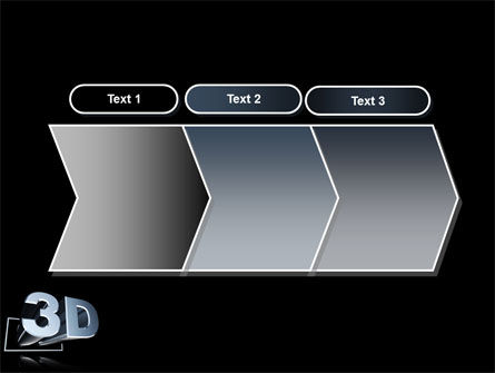 Three Dimensions Visual Technology PowerPoint Template, Backgrounds ...