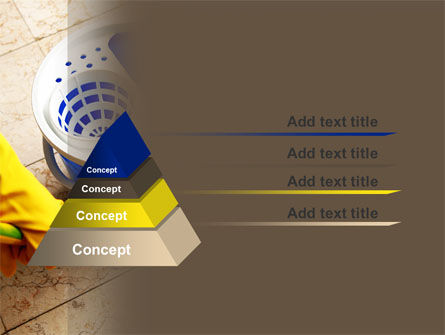 Cleaning PowerPoint Template, Backgrounds | 09105 | PoweredTemplate.com