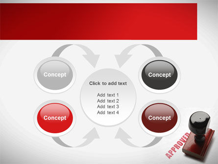 Approved Stamp PowerPoint Template, Backgrounds | 09111 ...