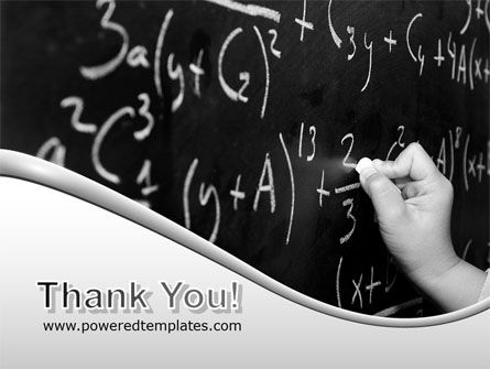 Mathematics Formulas PowerPoint Template, Backgrounds | 09119 ...