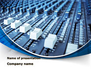 Audio Mixing Console - Free Presentation Template for Google Slides and ...