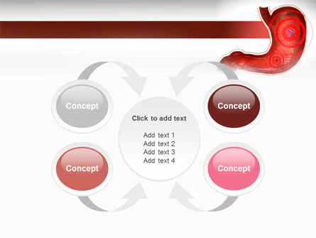 Stomach Ache PowerPoint Template, Backgrounds | 09200 | PoweredTemplate.com