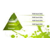 Green Splash PowerPoint Template, Backgrounds | 09278 | PoweredTemplate.com
