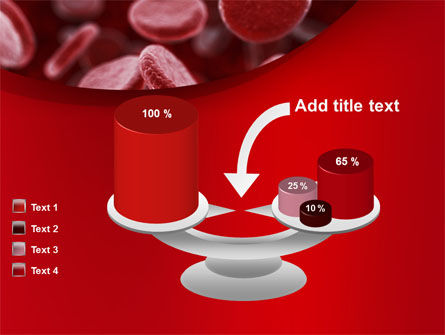 Red Blood Cells Stream PowerPoint Template, Backgrounds | 09372 ...