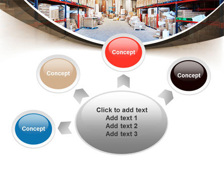 Warehouse PowerPoint Template, Backgrounds | 09492 | PoweredTemplate.com