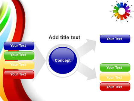 Rainbow Color Palette PowerPoint Template, Backgrounds | 09514 ...