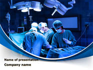 Surgical Operation In A Blue Palette - Free Presentation Template for ...