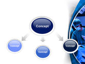 Surgical Operation In A Blue Palette PowerPoint Template, Backgrounds | 09528 | PoweredTemplate.com
