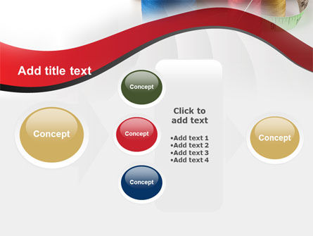 Needle And Threads PowerPoint Template, Backgrounds | 09530 ...