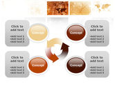 Abstract Light Brown PowerPoint Template, Backgrounds | 09573 ...