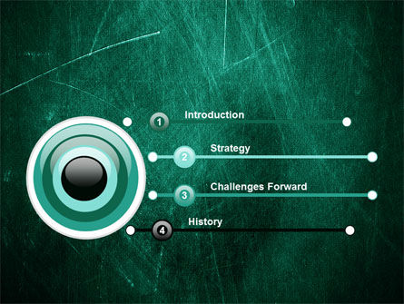 Painted Dark Green PowerPoint Template, Backgrounds | 09635 ...