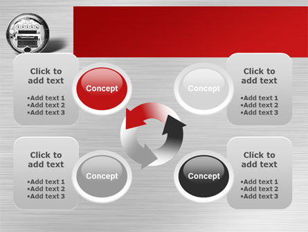 Electric Meter PowerPoint Template, Backgrounds | 09654 ...
