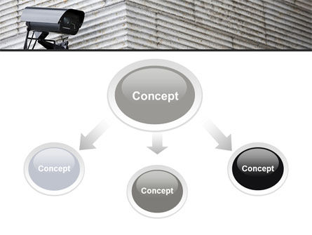 Surveillance Camera PowerPoint Template, Backgrounds | 09671 ...