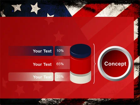 Betsy Ross Flag The First American Flag PowerPoint Template ...