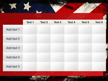 Betsy Ross Flag The First American Flag PowerPoint Template ...