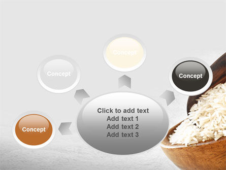 Oblong Rice PowerPoint Template, Backgrounds | 09814 | PoweredTemplate.com
