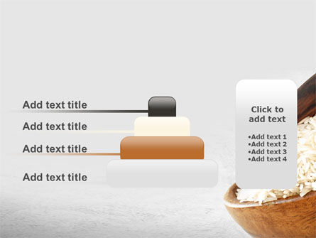 Oblong Rice PowerPoint Template, Backgrounds | 09814 | PoweredTemplate.com