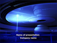 Compact Disk Player PowerPoint Template, Backgrounds | 09817 ...