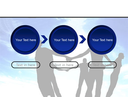 Circle of Friends PowerPoint Template, Backgrounds | 09995 ...